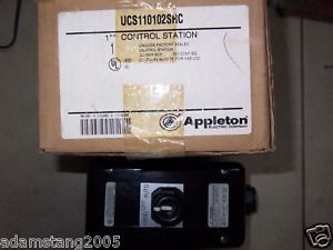 Appleton 4X Hand Off Auto Push Button Explosion Proof - SPW Industrial