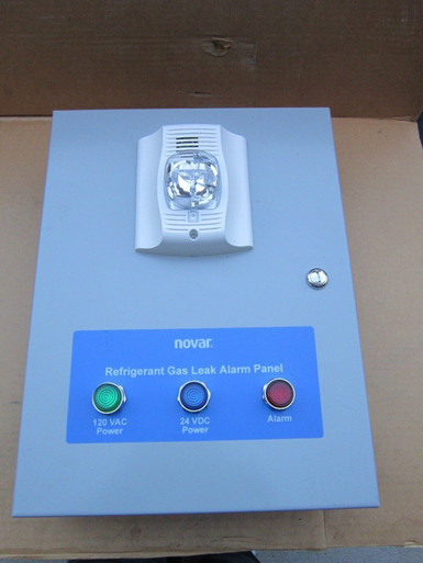 Novar Refrigerant Leak Detector Alarm Panel and Honeywell IR Sensor ...