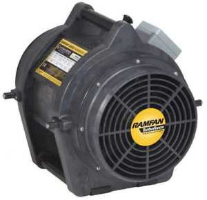 14 Axial Explosion Proof Confined Space Fan Black Ramfan UB20XX - SPW ...