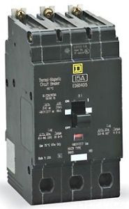 New Square D Edb34060 60A 3-Pole 480V Circuit Breaker - SPW Industrial