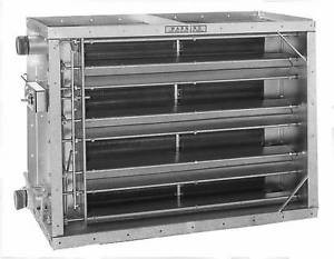LJ Wing Size F-54 IFB Integral Face & By-Pass Heating Coil - SPW Industrial