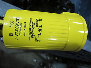 Hubbell Hbl26418 600 Volt Locking Connector Body - SPW Industrial