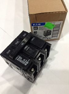 Br340 Eaton Circuit Breaker 3 Pole 40 Amp 240V New Box Of 5 - SPW ...
