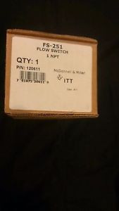 Mcdonnell & Miller Fs-251 Flow Switch 1 Npt - SPW Industrial