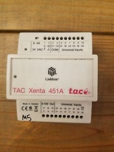 Tac Xenta 451A - Universal Input And Analog Output Module - SPW Industrial