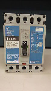 Circuit Breaker Westinghouse Series C Model Hfd3100 100Amps Hfd65K ...
