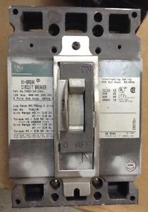 Circuit Breaker Ge General Electric Ted134125Wl 125Amp 3Pole 480Vac ...