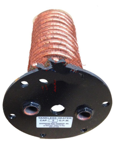 DOMESTIC TANKLESS HOT WATER COIL FOR PEERLESS JO JOT SERIES WATER ...