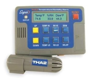 Supco THA2 Temperature Humidity Dew Point Alarm Logger - SPW Industrial