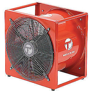 TEMPEST Smoke Ejector FanElec16in1/3HP 911-1000 Red - SPW Industrial