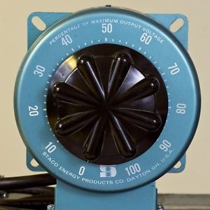 Staco 3.1 Kva Dual Variable 10Amp Auto Transformer Model 2520Ct Powerstat - SPW Industrial