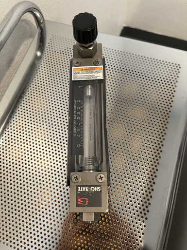 Brooks Instrument Sho-Rate Series Model 1358 Flow Indicator / Flowmeter ...