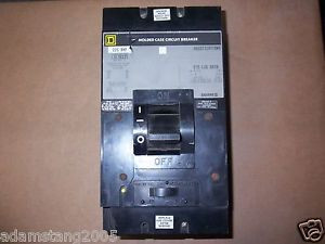 Square D Lal Lal36225 225 Amp 3 Pole Circuit Breaker Chipped Lug Cover ...