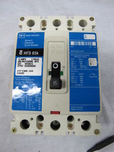 Cutler Hammer Hfd3015 3 Pole 15 Amp 600 Volt Circuit Breaker - SPW ...