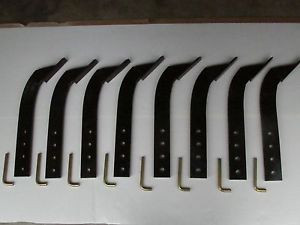 Buy- Box Blade Shanks Rippers Teeth Scrape Blade 8 Pack With Pins