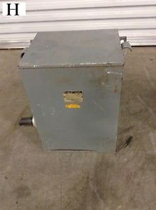 Jefferson Powerformer 15 Kva Transformer 240/480-120/240 Vac Ph1 211 ...