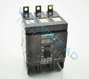 Siemens Circuit Breaker Bqd3100 Bqd 3100 3P 100A 480V - SPW Industrial