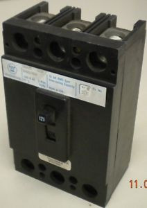 Westinghouse Ca3125 240 Vac 125 Amp 3 Pole Circuit Breaker - SPW Industrial