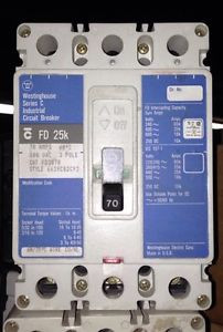 Fd3070 Cutler Hammer 70 Amp, 600 Volt, 3-Pole - SPW Industrial