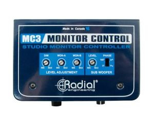 Buy- Radial Mc3 Passive Studio Monitor Switcher Controller W Headphone ...