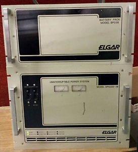 Elgar 302-1B Uninterruptible Power Supply - 3Kva Ups - W/ Bp03B Battery ...