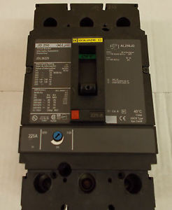 Square D Jdl36225 Circuit Breaker - SPW Industrial
