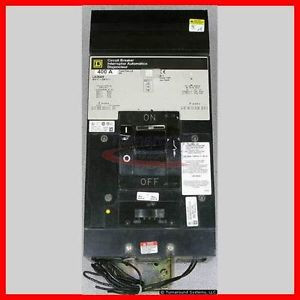 Square D La364001021-Lg1 Circuit Breaker, 400 Amp, 600 Volt, I-Line ...