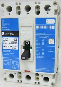 Westinghouse Hfd3050 600 Vac 50 Amp 3 Pole Circuit Breaker - SPW Industrial