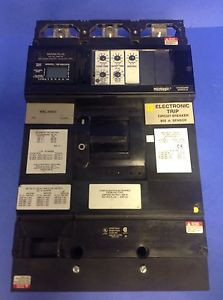 Square D 800A Circuit Breaker Mxl36800 W/ Micrologic Arp100, Damaged ...