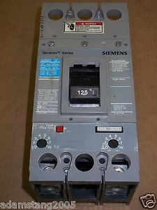 Ite Siemens Fxd6-A Fxd6 2 Pole 125 Amp 600V Fxd62B125 Circuit Breaker ...