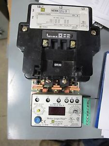 Square D Size 3 Starter With Motor Logic Plus Overload 8536Se01B62S ...