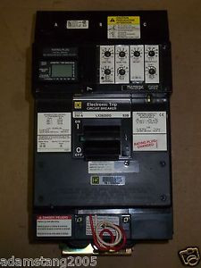 Square D Lx 3 Pole 250 Amp 600V Lsig Lx36250G Circuit Breaker 50% ...