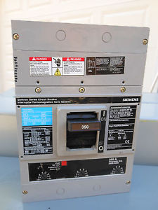 Siemens Jxd63B350 3P 350A 600V Jxd6-A Panel Board Circuit Breaker 1Yr ...