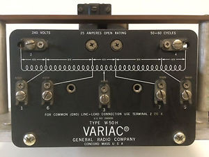 Guaranteed Technipower Variac 240/280V Variable Autotransformer W-50-H ...