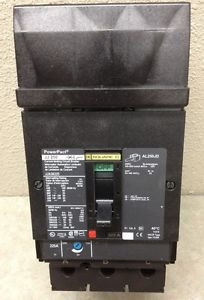 Square D Jja36225 3 Pole 225 Amp 600 Volt 65Kaic I-Line Circuit Breaker ...