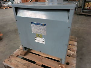 Square D 30 Kva 480 Delta - 240 Delta Transformer 30T6H-Ct 3Ph 33349 ...
