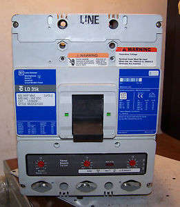 Cutler Hammer 600 Amp 600 Vac Circuit Breaker Ld3600F With Thermal Trip ...