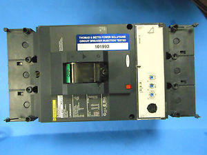 SQUARE D POWERPACT LG 400 3 POLE 400 AMP CIRCUIT BREAKER LGN36400U31X ...