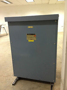 POWERFORMER JEFFERSON 3ph TRANSFORMER 225 KVA 480V 208/120v CAT223-3294 ...