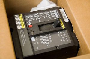 Square D JG250 PowerPact AL250JD 3 pole 250amp Breaker Cat X13420661010 ...