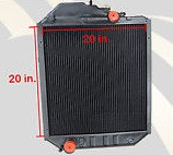 82015103 Tractor Radiator Ford New Holland 5640 6640 7740 - SPW Industrial