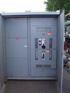 GE AV LINE SWITCHBOARD 2000AMP 277/480Y VOLT THPR3612BG3T & THPR3608 ...