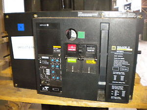 MERLIN GERIN MP20H1 MASTERPACT CIRCUIT BREAKER 2000A 600V 4P STR58U ...