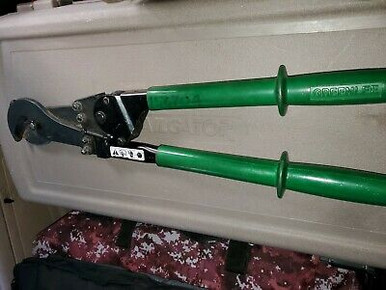 Greenlee 756 Heavy Duty Ratcheting Cable Cutter - SPW Industrial