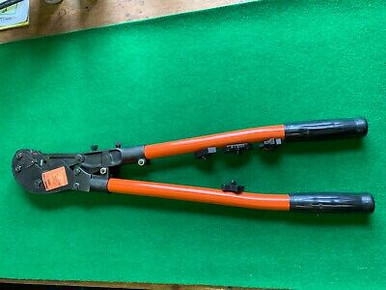 T&B Ratcheting Crimper Thomas & Betts Tbm5-S With Shure Stake Crimping ...