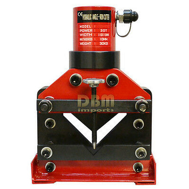 Hydraulic Angle Iron Cutter CAC-75 Cutting 6mm thickness 20T Force ...