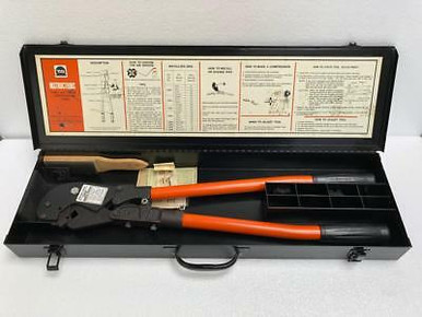 Thomas & Betts Tbm8 Lug Compression Crimper With 8 Dies (2) - SPW ...