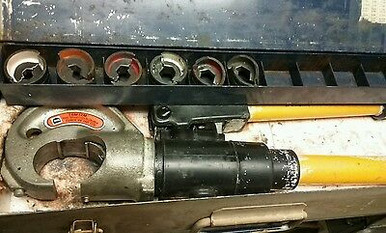Thomas & Betts Tbm12M Hydraulic Crimper T&B Greenlee Burndy - SPW ...