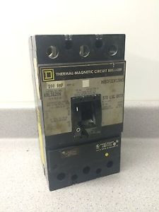 Square D 3 Pole 200 Amp 600V Kal36200 Thermal-Magnetic Circuit Breaker ...