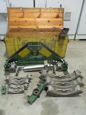 Greenlee 884, 1-1/4 Thru' 4 Ips Hydraulic Conduit Bender - SPW Industrial